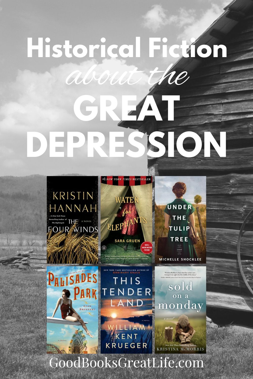 Historical Fiction About the Great Depression - Good Books Great Life